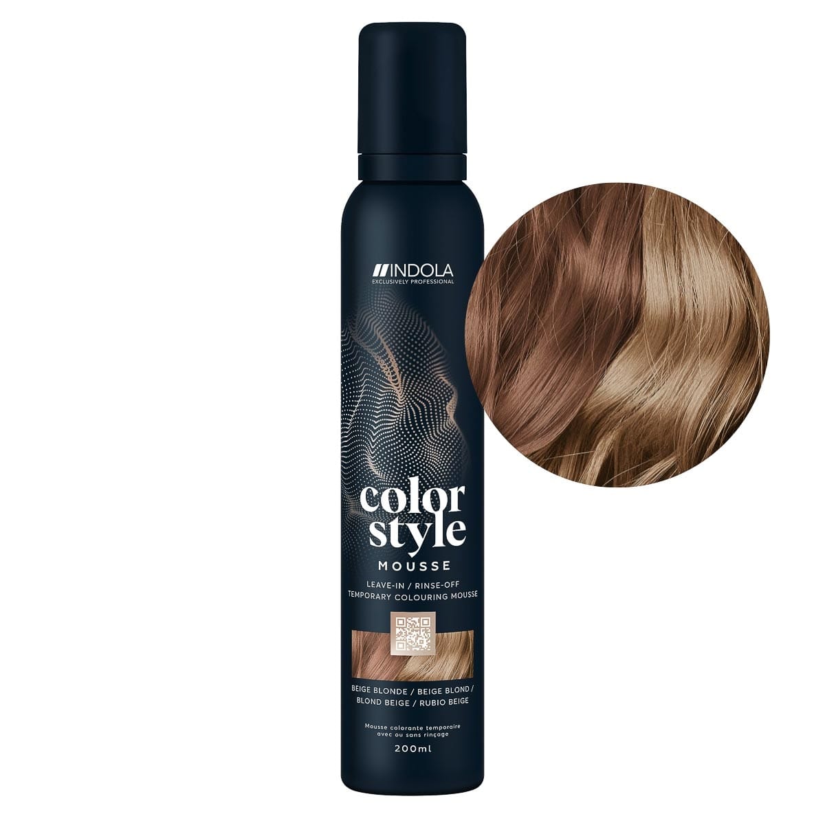 Indola Color Style Mousse sävyttävä muotovaahto - Villikihara