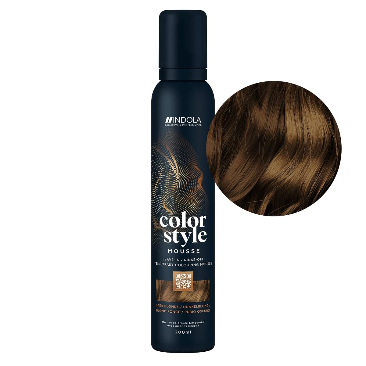 Indola Color Style Mousse sävyttävä muotovaahto - Villikihara