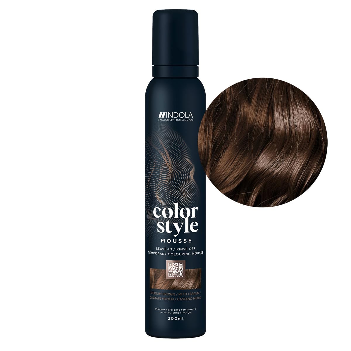 Indola Color Style Mousse sävyttävä muotovaahto - Villikihara